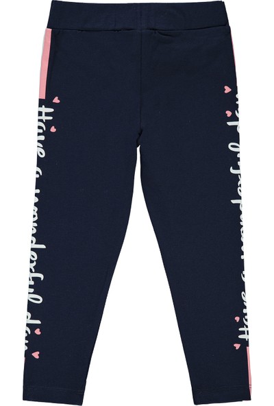 Civil Girls Kız Çocuk Uzun Tayt 2-5 Yaş Lacivert