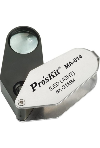 Proskit MA-014 Işıklı Büyüteç