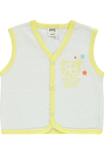Civil Baby Bebek Yelek 6-18 Ay Sarı