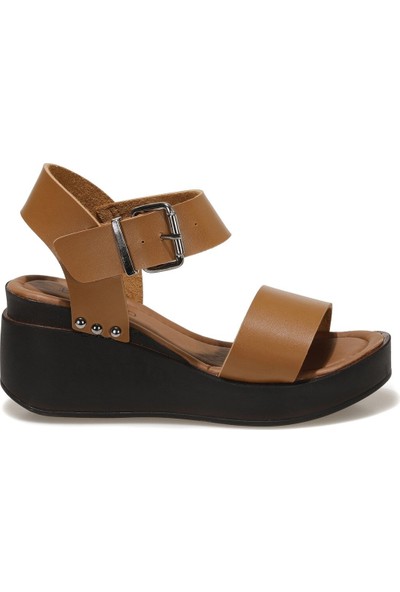 Butigo 20S-528C1FX Taba Kadın Dolgu Topuklu Sandalet Butigo 20S-528C1FX Taba Kadın Dolgu Topuklu Sandalet