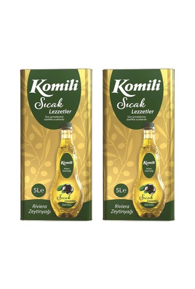 Komili Riviera Zeytinyağı 5 Lt x 2 Komili Riviera Zeytinyağı 5 Lt x 2