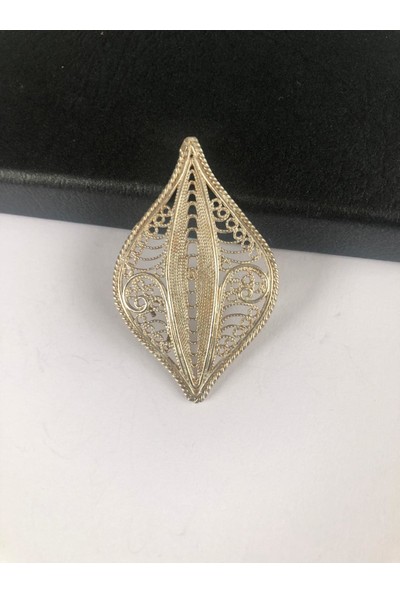 TMT Gümüş Telkari Broş