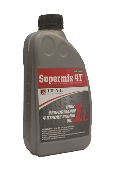 Ital Motor Yağı Süpermix 4 Zamanlı 1 Litre (15W-40) Ital Motor Yağı Süpermix 4 Zamanlı 1 Litre (15W-40)