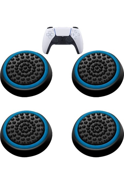 Feza Ps5 Dualsense 2 Çift Tırtıklı Analog Başlığı Mavi Feza Ps5 Dualsense 2 Çift Tırtıklı Analog Başlığı Mavi
