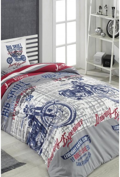 Lady Moda Big Skull Çarşafı Lastikli Tek Kişilik Nevresim Takımı Lady Moda Big Skull Çarşafı Lastikli Tek Kişilik Nevresim Takımı