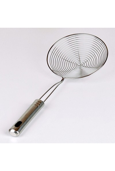 Pazarika Metal Saplı Kevgir 14 cm