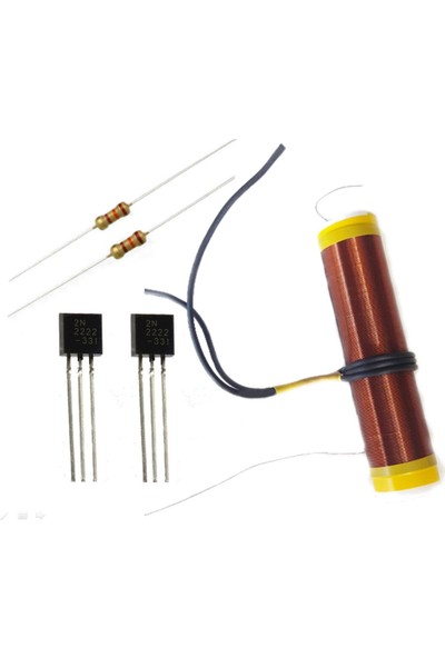 3 Adet Tesla Bobini Primeri Sarılı 275 350 400 Sarım 6 Adet Transistör 6 Adet Direnç 3 Adet Tesla Bobini Primeri Sarılı 275 350 400 Sarım 6 Adet Transistör 6 Adet Direnç