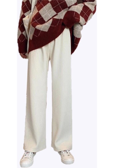 iHome Kadife Dolgulu Sıcak Pantolon iHome Kadife Dolgulu Sıcak Pantolon