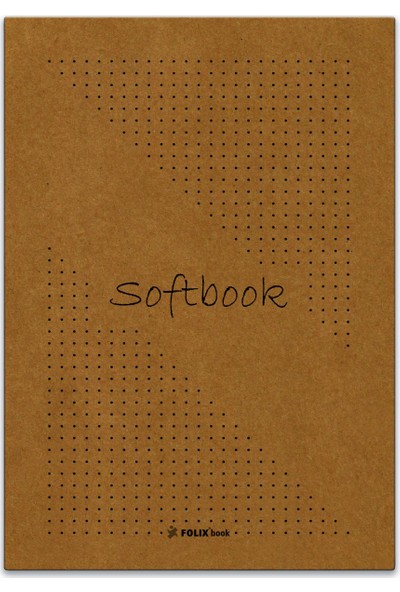 Folix Softbook Noktalı Defter Kraft Kapak 50 Yaprak 15,5 x 23 cm Folix Softbook Noktalı Defter Kraft Kapak 50 Yaprak 15,5 x 23 cm