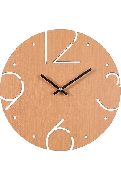 Valkyrie Ahşap Vintage Lazer Kesim Çok Şık Duvar Saati 30,5 cm Valkyrie Ahşap Vintage Lazer Kesim Çok Şık Duvar Saati 30,5 cm