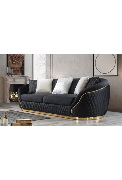 Cadde Yıldız Mitra Luxury Üçlü Kanepe