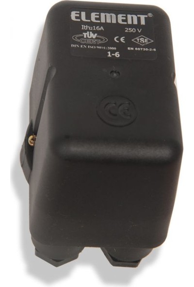 Element Elt 5 (1-6) Monofaze Basınç Şalteri - 1/4''