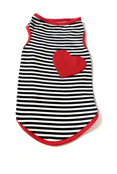 Dogi&dog Küçük Irk Heart Kedi & Köpek Atleti (1 kg -10 kg ) Dogi&dog Küçük Irk Heart Kedi & Köpek Atleti (1 kg -10 kg )