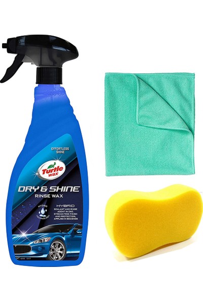 Turtle Wax Hibrid Sprey Cila 750 ml +Yıkama Süngeri + Mikrofiber Bez Turtle Wax Hibrid Sprey Cila 750 ml +Yıkama Süngeri + Mikrofiber Bez
