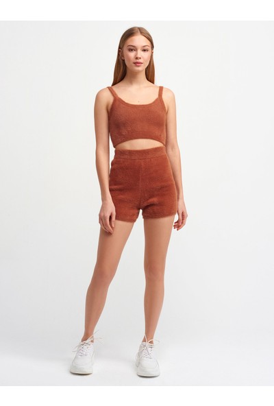 Dilvin 2730 Şort-Kahve