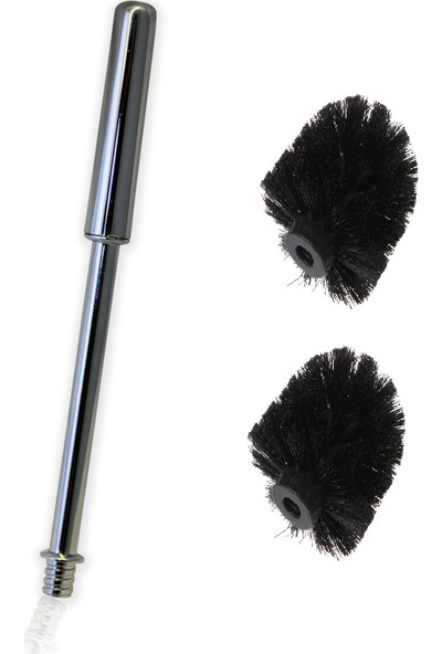 Rc Home Yedek Klozet Fırça Sapı ve 2 Adet Yedek Fırça Ucu ( Üniversal Tuvalet Fırçası) Rc Home Yedek Klozet Fırça Sapı ve 2 Adet Yedek Fırça Ucu ( Üniversal Tuvalet Fırçası)