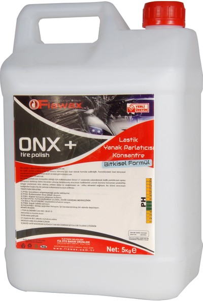FİAWAX Lastik Yanak Parlatma Maddesi (Konsantre) 5 kg FİAWAX Lastik Yanak Parlatma Maddesi (Konsantre) 5 kg