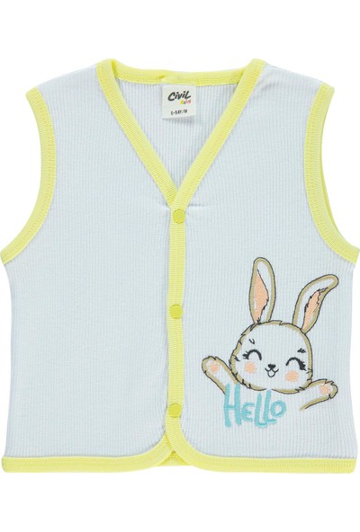 Civil Baby Bebek Yelek 6-18 Ay Sarı