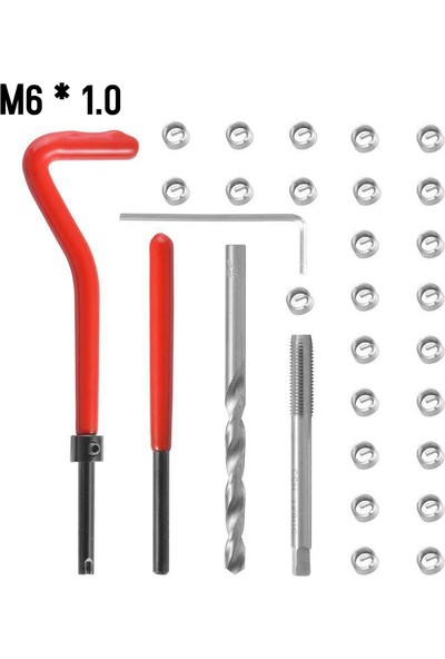 Buyfun 30'lu Metrik Konu Onarım Ekle Kiti M5 M6 M8 M10 M12