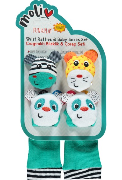 Molie Çıngıraklı Ilk Bileklik & Çorabım Molie Çıngıraklı Ilk Bileklik & Çorabım