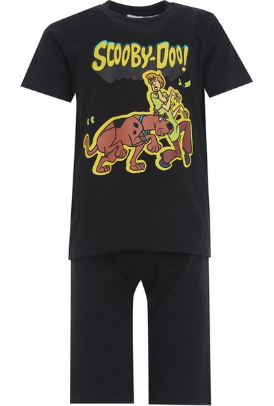 Defacto Erkek Çocuk Scooby Doo Lisanslı Kısa Kol Pijama Takımı T0868A621SP