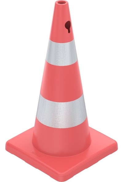 Zeplin Zeplin-Trafik Konisi Trafik Dubası Pvc Duba 730 mm Çift Reflektif