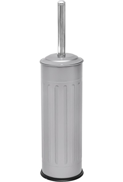 Foreca Vintage Tuvalet Fırçası Çizgili Gri Foreca Vintage Tuvalet Fırçası Çizgili Gri