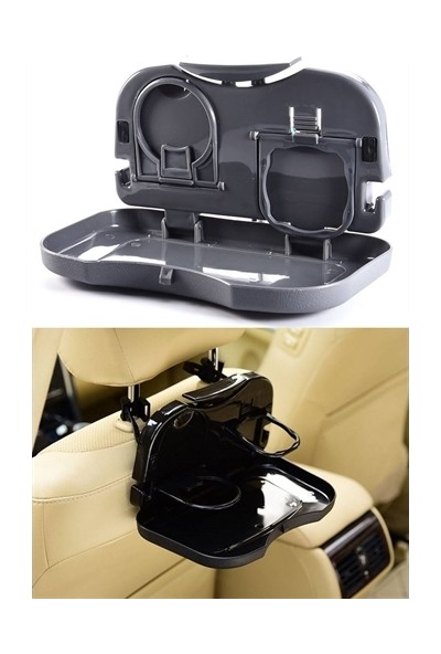 Modacar Koltuk Arkasına Yemek ve Bardaklık Masası 424308