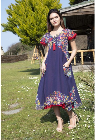 Butik Esra Kandemir Otantik Etnik Giyim Yazlık Elbise Esra Kandemir 3880-25 Butik Esra Kandemir Otantik Etnik Giyim Yazlık Elbise Esra Kandemir 3880-25