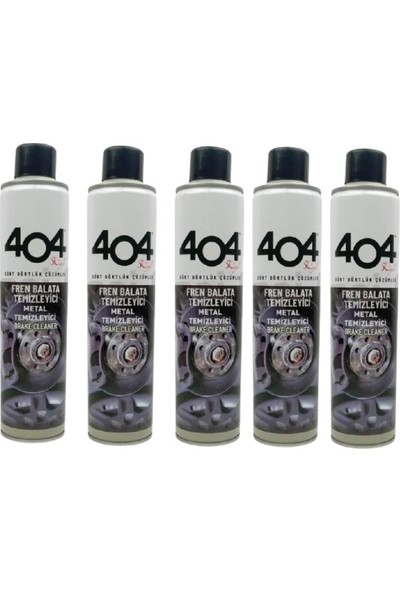 404 Balata Temizleme Spreyi 500 ml x 5'li