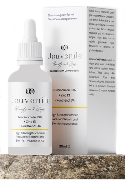 Niacinamide %10 + Zinc %1 + Panthenol %3 Cilt Yağı Dengeleyici ve Leke Karşıtı Serum 30 ml Niacinamide %10 + Zinc %1 + Panthenol %3 Cilt Yağı Dengeleyici ve Leke Karşıtı Serum 30 ml
