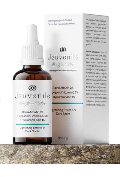 Alpha Arbutin %2 + Liposomal Vitamin C %5 + Hyaluronic Acid %1 Leke Karşıtı Serum 30 ml Alpha Arbutin %2 + Liposomal Vitamin C %5 + Hyaluronic Acid %1 Leke Karşıtı Serum 30 ml