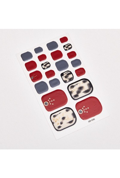 Eröz Ticaret 22 Adet Ütopik Desenli Ayak Tırnak Sticker Eröz Ticaret 22 Adet Ütopik Desenli Ayak Tırnak Sticker