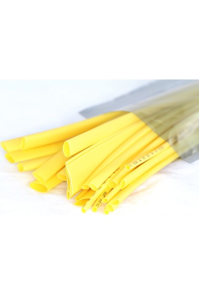 Asian Tech Store Daralan Makaron Sarı 6 mm 1 m