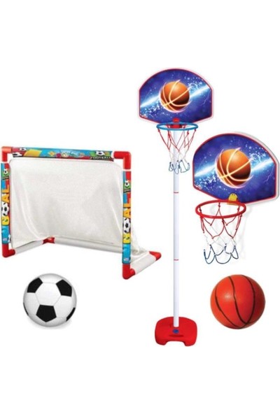 Dede Futbol Kalesi Ayaklı Basketbol Potası Çocuk Oyuncakları Dede Futbol Kalesi Ayaklı Basketbol Potası Çocuk Oyuncakları