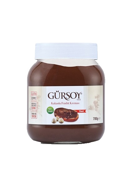 Gürsoy Gursoy Kakaolu Fındık Kreması 700 gr Fiyatı