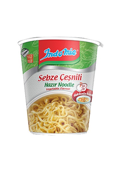 Indo Mie Sebzeli Bardak Noodle 60 gr Fiyatı - Taksit Seçenekleri