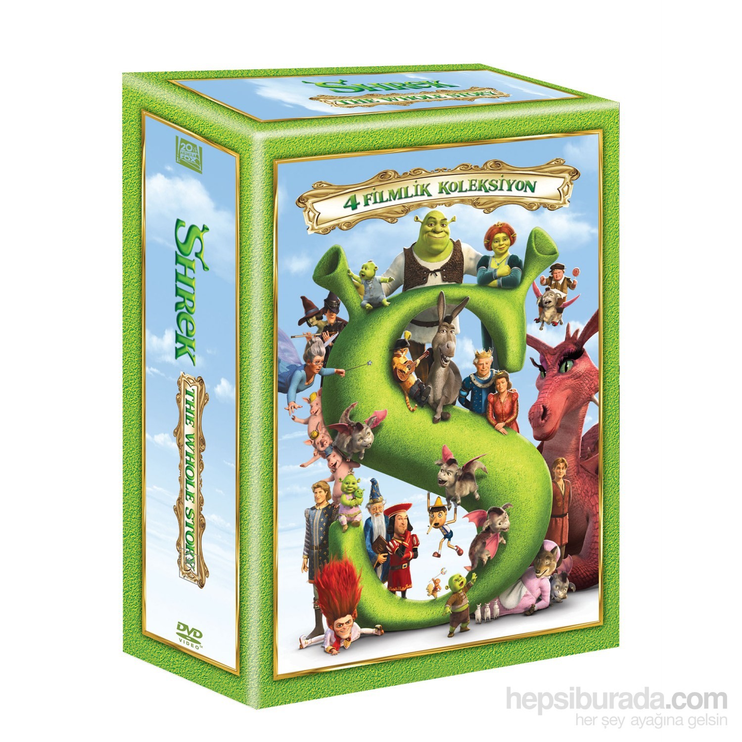 Shrek Box Set Fiyatı, Taksit Seçenekleri ile Satın Al