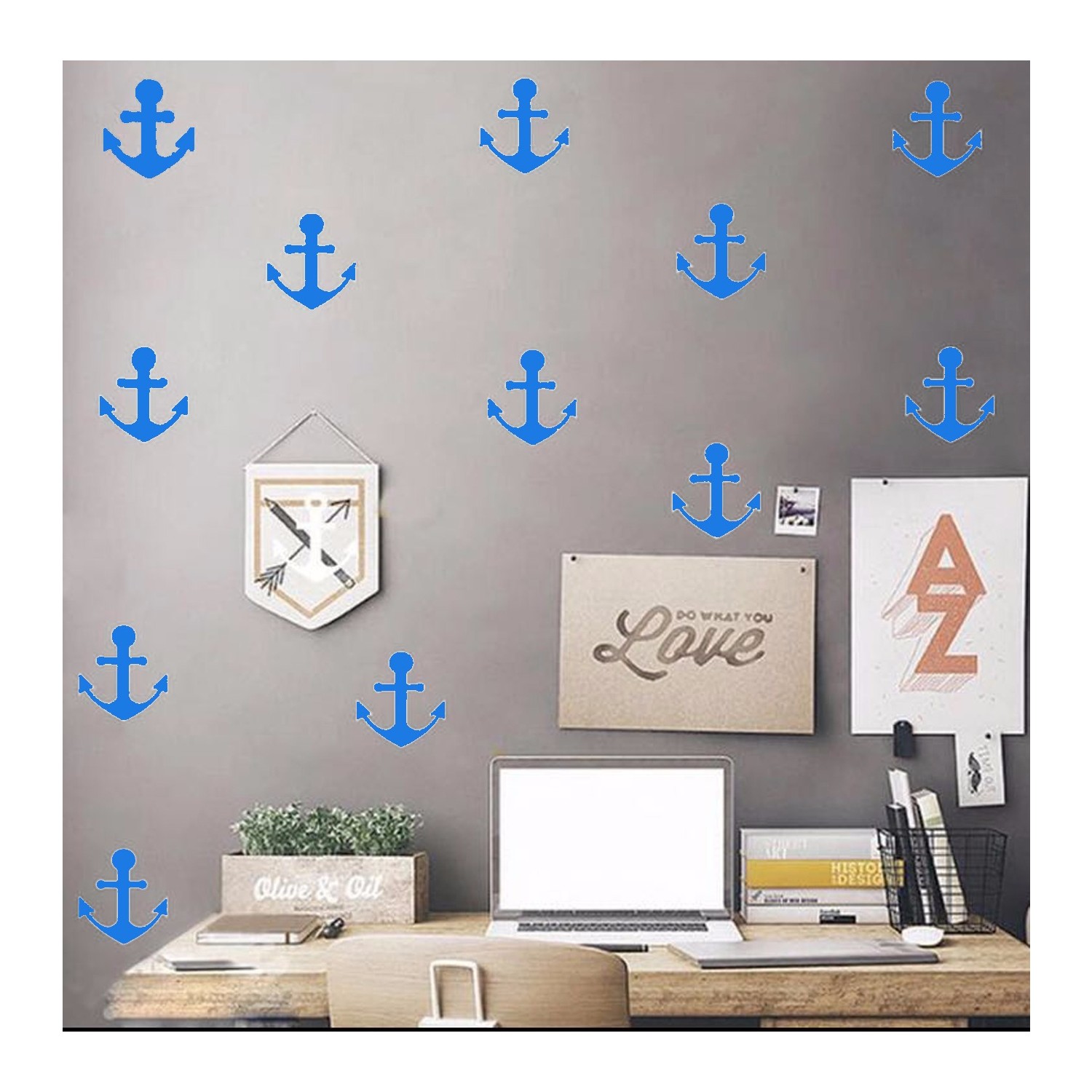 Decolight Mavi Çapa Sticker Fiyatı - Taksit Seçenekleri