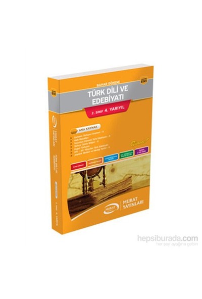 Murat Açıköğretim 6141 Türk Dili Ve Edebiyatı 2.Sınıf 4.Yarıyıl-Komisyon Murat Açıköğretim 6141 Türk Dili Ve Edebiyatı 2.Sınıf 4.Yarıyıl-Komisyon
