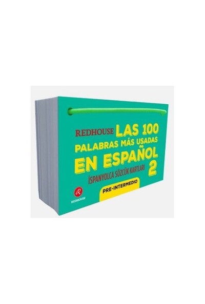 Redhouse: İspanyolca Sözcük Kartları 2 Orta Öncesi Düzey-Kolektif Redhouse: İspanyolca Sözcük Kartları 2 Orta Öncesi Düzey-Kolektif