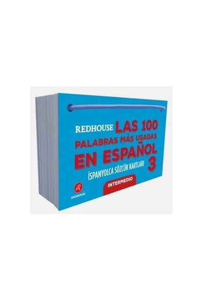 Redhouse: İspanyolca Sözcük Kartları 3 Orta Düzey-Kolektif Redhouse: İspanyolca Sözcük Kartları 3 Orta Düzey-Kolektif