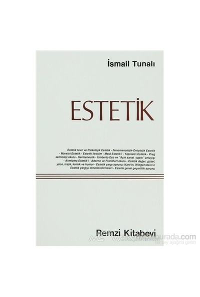 Estetik - İsmail Tunalı