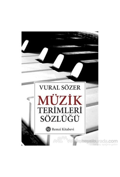 Müzik Terimleri Sözlüğü-Vural Sözer Müzik Terimleri Sözlüğü-Vural Sözer