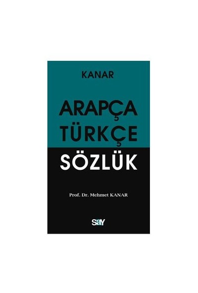 Arapça-Türkçe Sözlük (Küçük Boy)