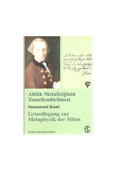 Ahlak Metafiziğinin Temellendirilmesi