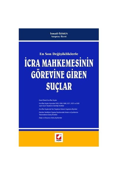 İcra Mahkemesinin Görevine Giren Suçlar İcra Mahkemesinin Görevine Giren Suçlar