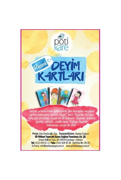 Eğitici Kartlar Serisi 1: Resimli Deyim Kartları-Kolektif