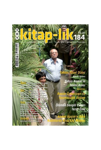Kitap-Lık Sayı: 184 (Mart-Nisan 2016)-Kolektif Kitap-Lık Sayı: 184 (Mart-Nisan 2016)-Kolektif
