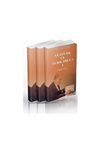 Atatürk Ve Türk Dili (3 Cilt Takım)-Kazım Yetiş